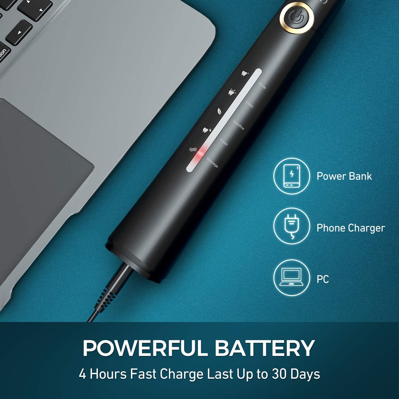 Atmoko Electric Toothbrushes For Adults ⋆ Bold-Products USA