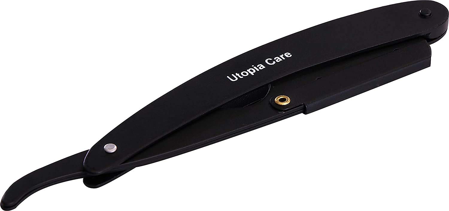 Utopia Care Professional Barber Straight Edge Razor Safety
